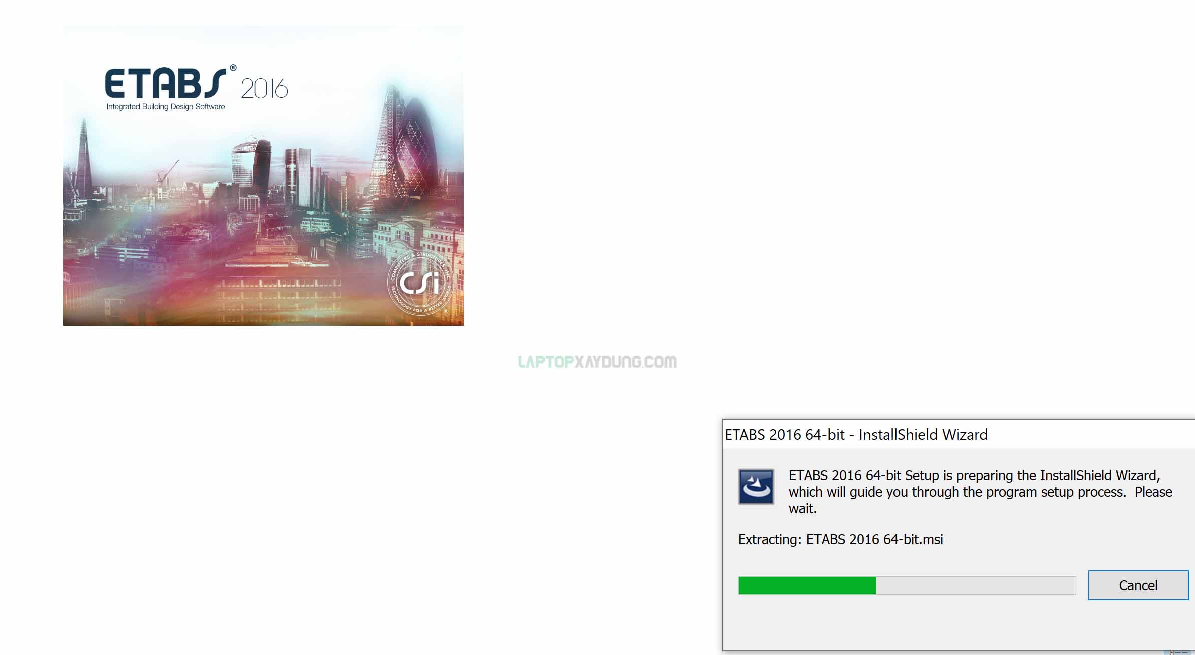Download ETABS 2016 (link google drive)– Video hướng dẫn cài đặt chi tiết | Laptop xây dựng