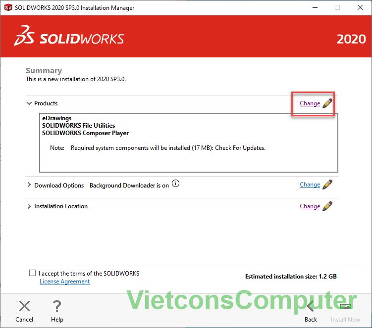 Download Solidworks 2020 - Hướng dẫn cài đặt chi tiết | Laptop xây dựng