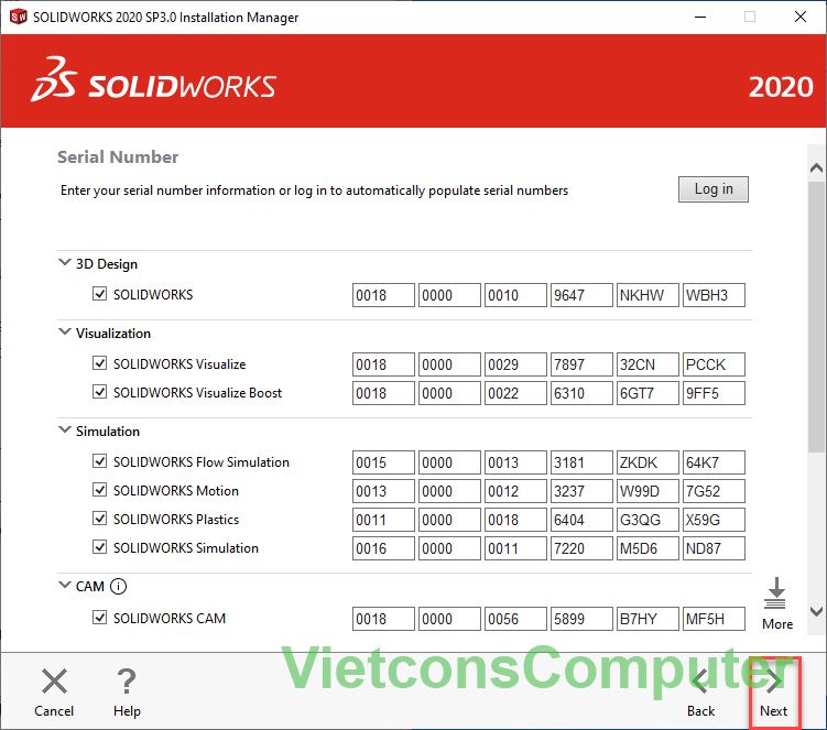 Download Solidworks 2020 - Hướng dẫn cài đặt chi tiết | Laptop xây dựng