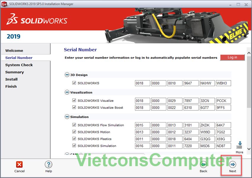 Download Solidworks 2019 - Hướng dẫn cài đặt chi tiết | Laptop xây dựng