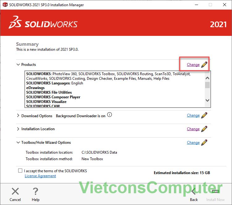 Download Solidworks 2021 - Hướng dẫn cài đặt chi tiết | Laptop xây dựng