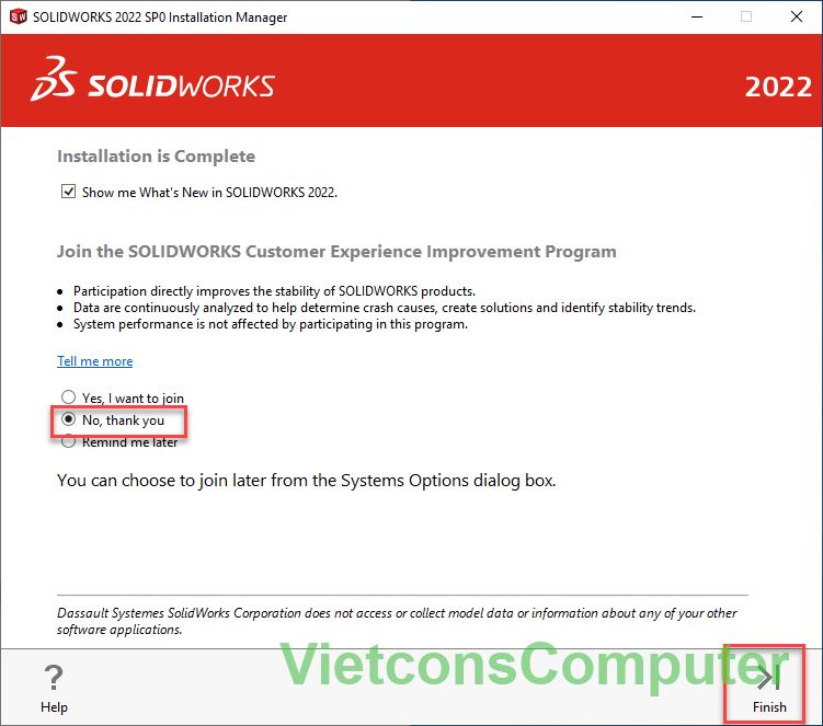 Download Solidworks 2022 - Hướng dẫn cài đặt chi tiết | Laptop xây dựng