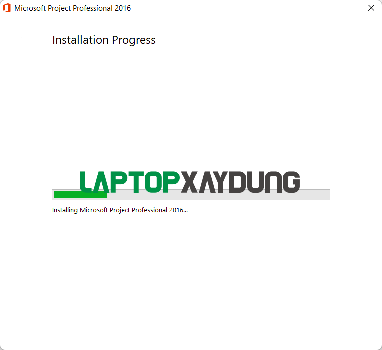 MICROSOFT PROJECT 2016 | Laptop xây dựng