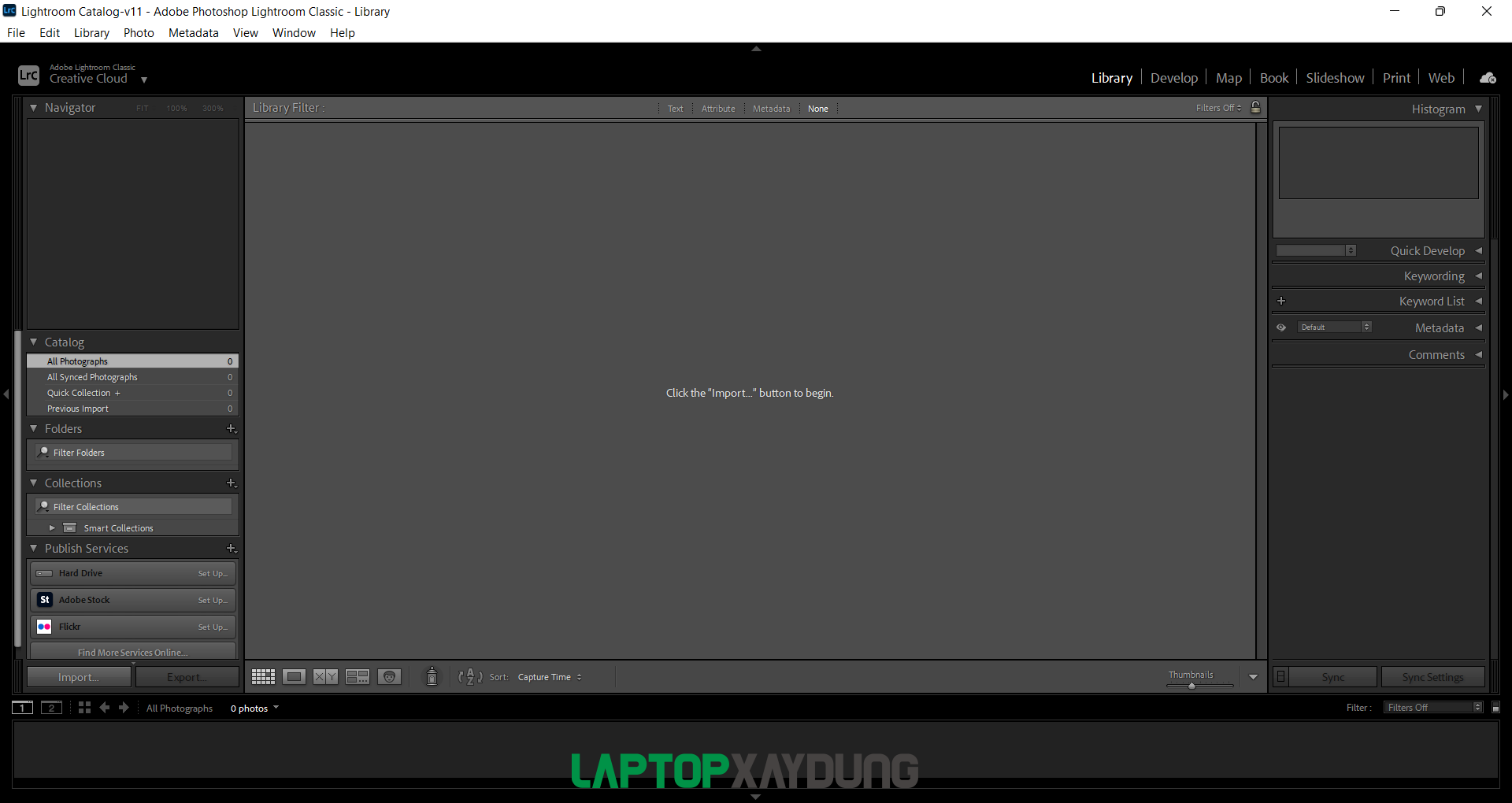Adobe Photoshop Lightroom Classic 2022 | Laptop xây dựng