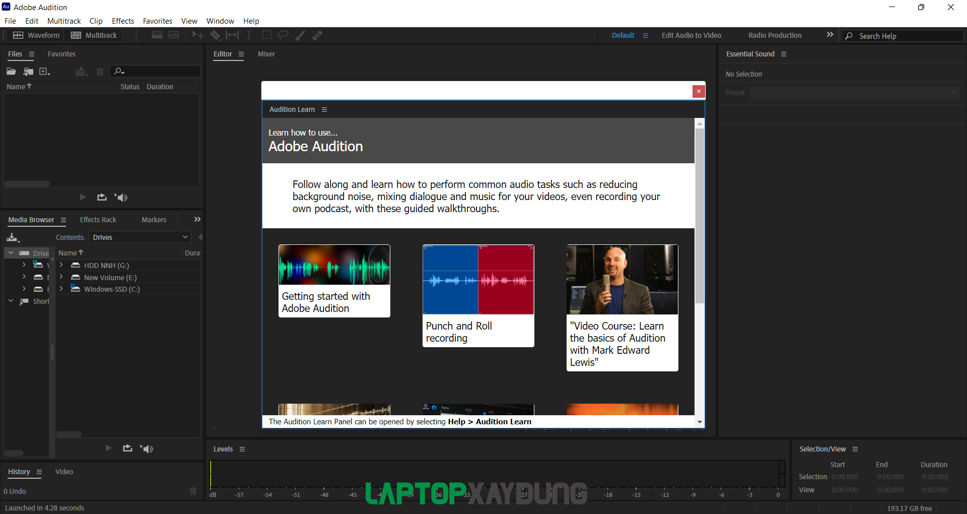 DOWNLOAD ADOBE AUDITION 2022 FULL (LINK GOOGLE DRIVE)– VIDEO HƯỚNG DẪN CÀI ĐẶT CHI TIẾT | Laptop ...