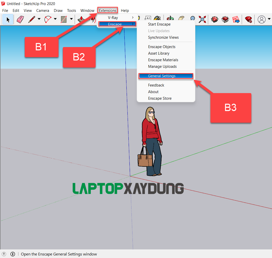 DOWNLOAD ENSCAPE 3.01 FOR SKETCHUP (2016-2021) FULL (LINK GOOGLE DRIVE)– VIDEO HƯỚNG DẪN CÀI ĐẶT ...