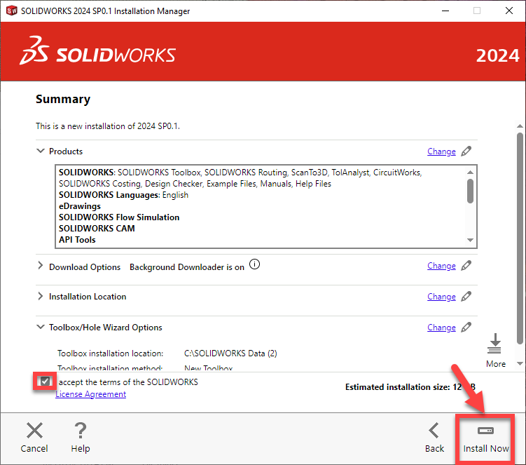 Download Solidworks 2023 - Hướng dẫn cài đặt chi tiết | Laptop xây dựng